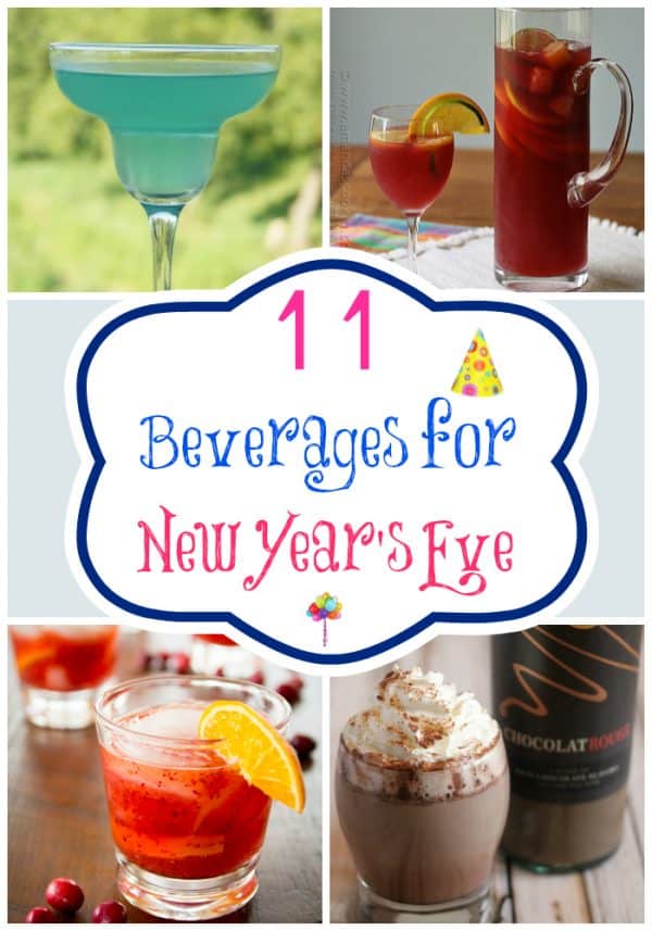 Beverages for New Year's Eve - Gal on a Mission