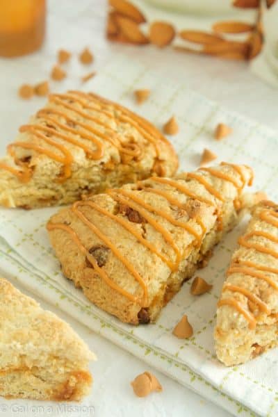 Butterscotch Scones - Gal on a Mission