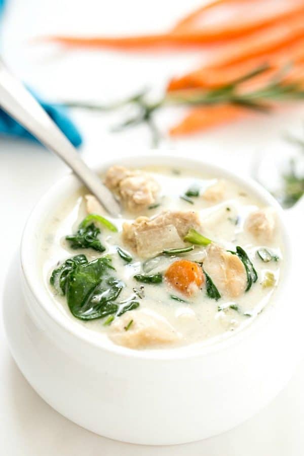 Easy Crockpot Chicken Stew (Low Carb, Keto) - Gal on a Mission