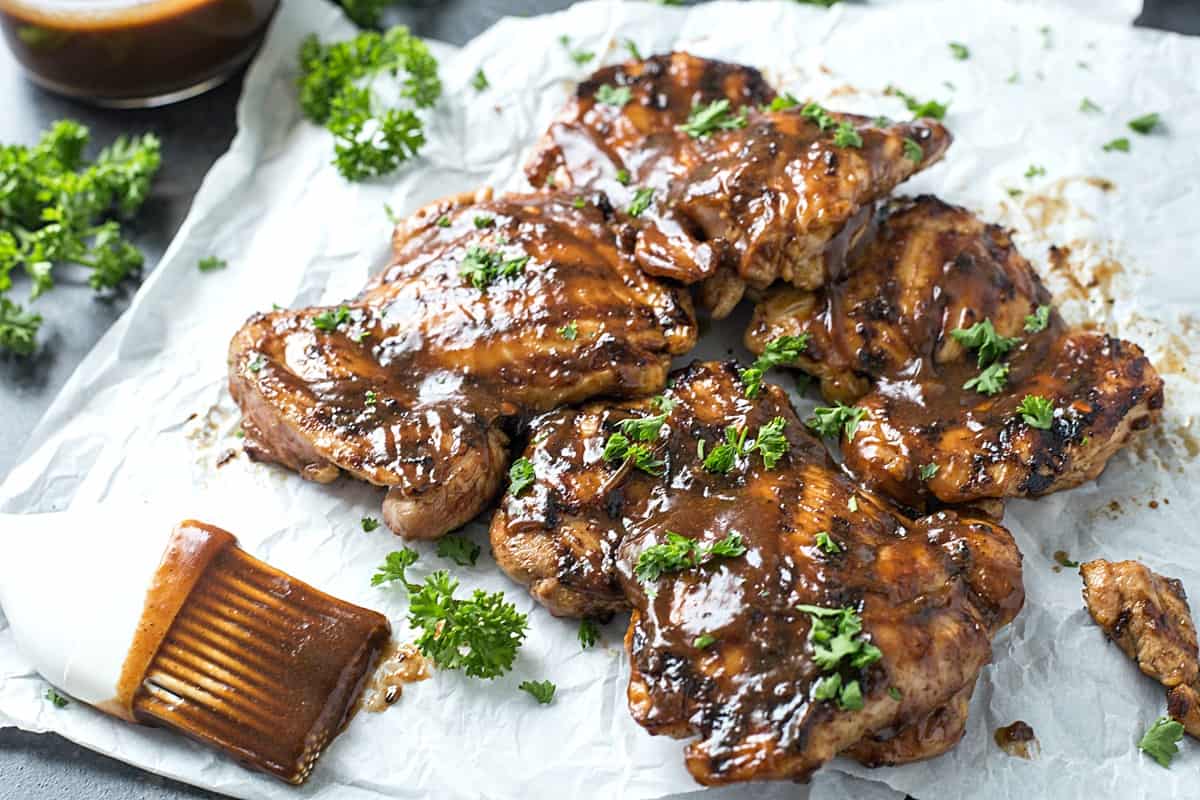 Sweet Honey BBQ Grilled Chicken - Gal on a Mission