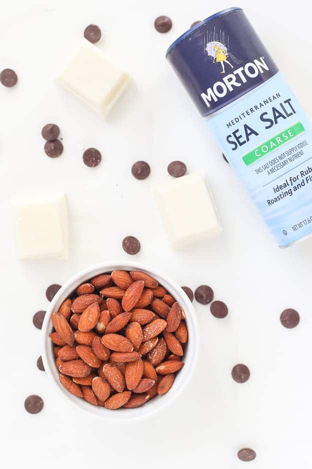 White Chocolate Almond Clusters - Gal on a Mission