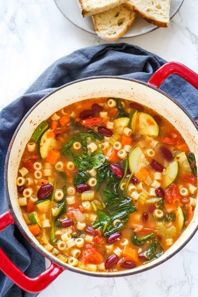 Minestrone Soup - Gal on a Mission