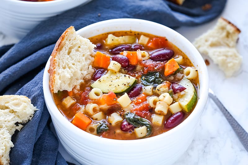Minestrone Soup - Gal on a Mission